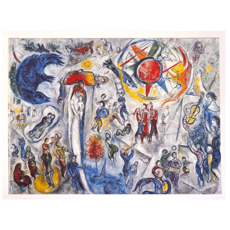 CHAGALL "La Vie" - Fondation Maeght